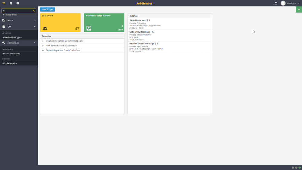 JobRouter® 5.2: More productivity and security for your work