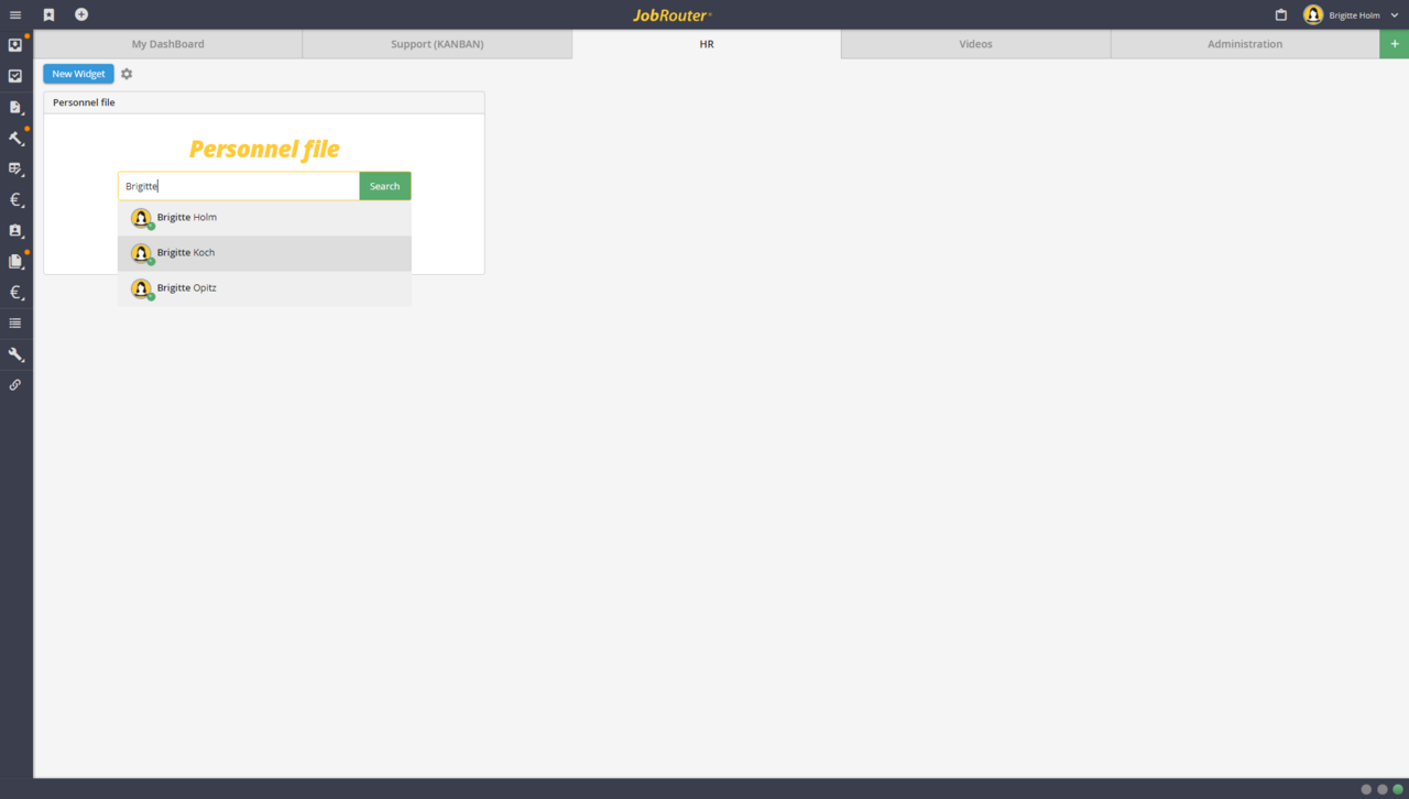Digital personnel file - all personal data at a glance