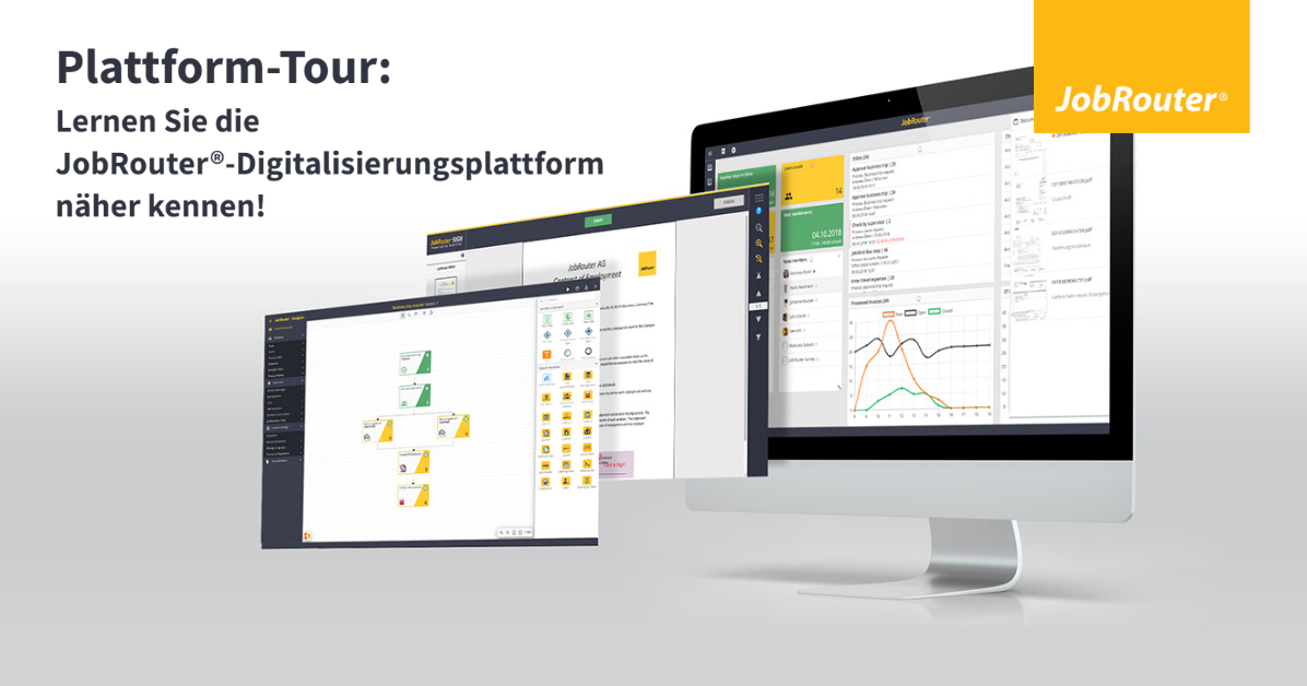Digitalisierungsplattform | Software für Digitalisierung | JobRouter®