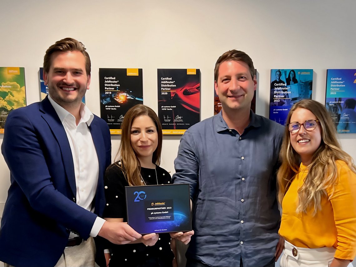 JobRouter Premium Partners | Our most successful partners of 2022