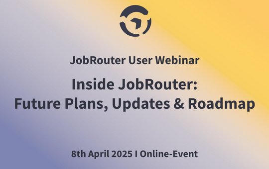 JobRouter | Low-Code Digital Process Automation