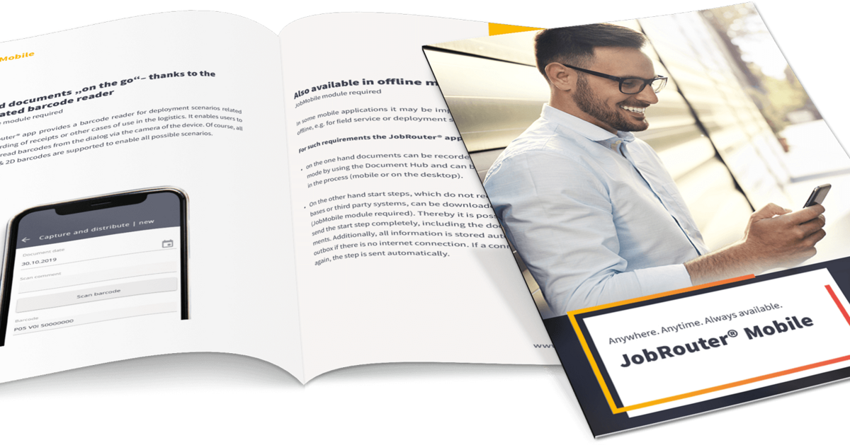 Product Description | JobRouter® Mobile