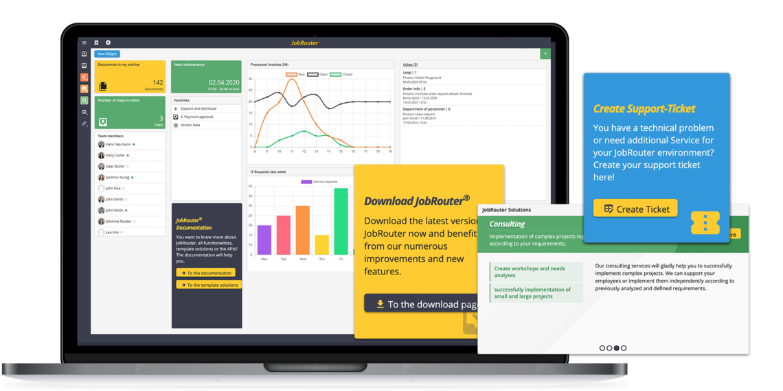 JobRouter® platform for process automation