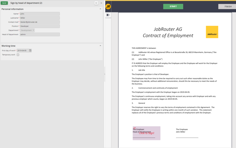 Agile Document management with JobRouter®