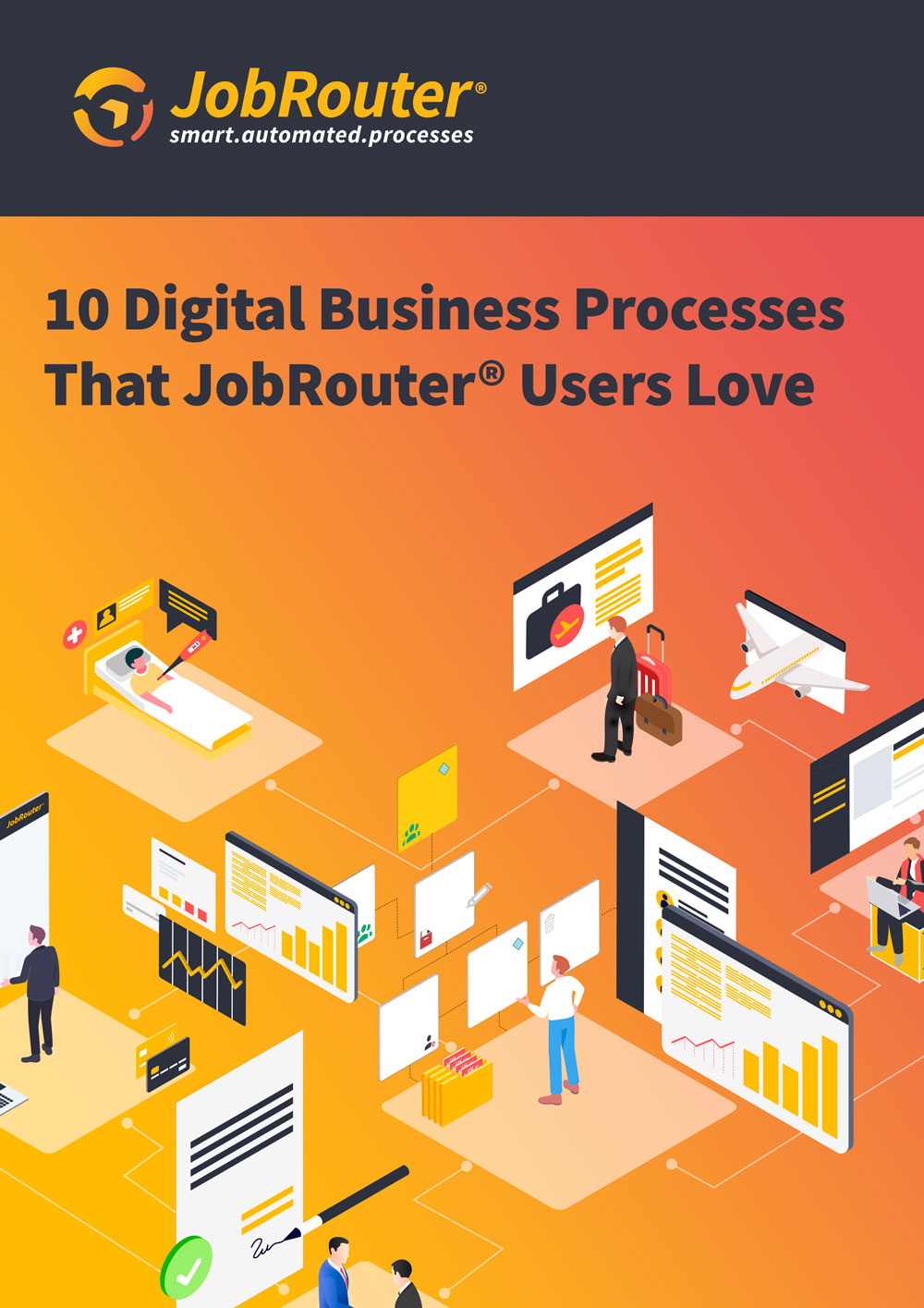 Digital Process Automation with JobRouter | Low-Code, fast, customized
